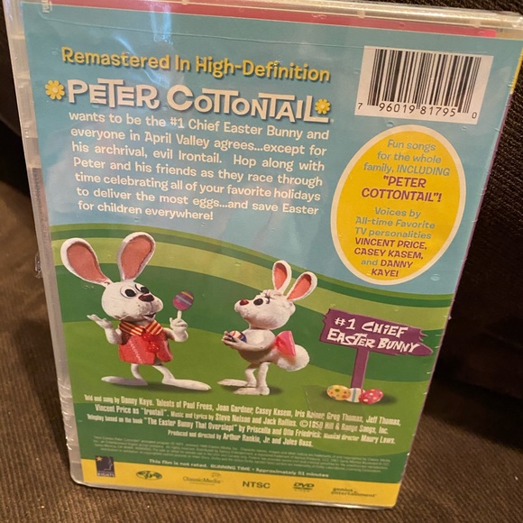 classic media | Other | Here Comes Peter Cottontail Dvd Brand New ...